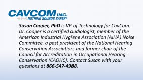 CavCom hearing protection + communication solutions